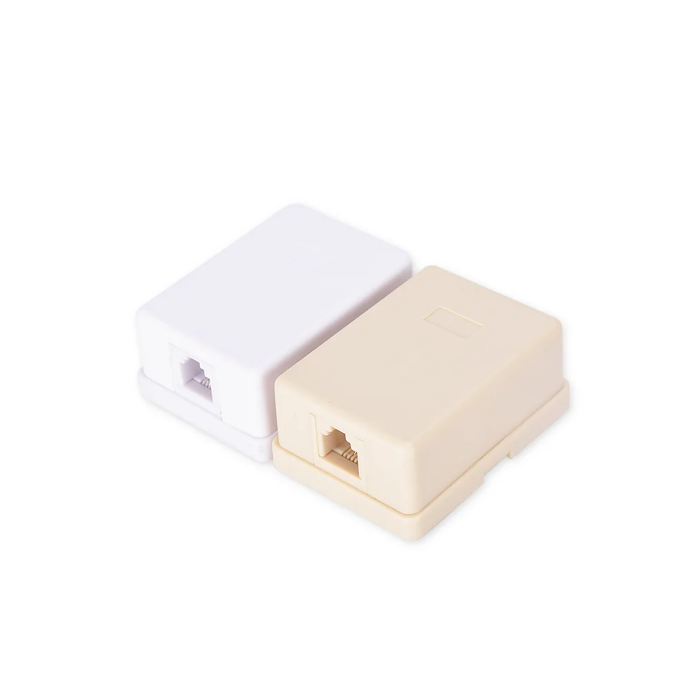 High Quality Electrical Rj11 Splitter Keystone Jack Adapter 2 Ports 3 ...