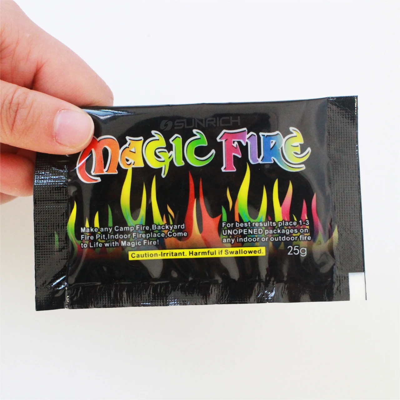Magical Fire Powder Rainbow Colored Flames Applicable To Outdoor Indoor ...