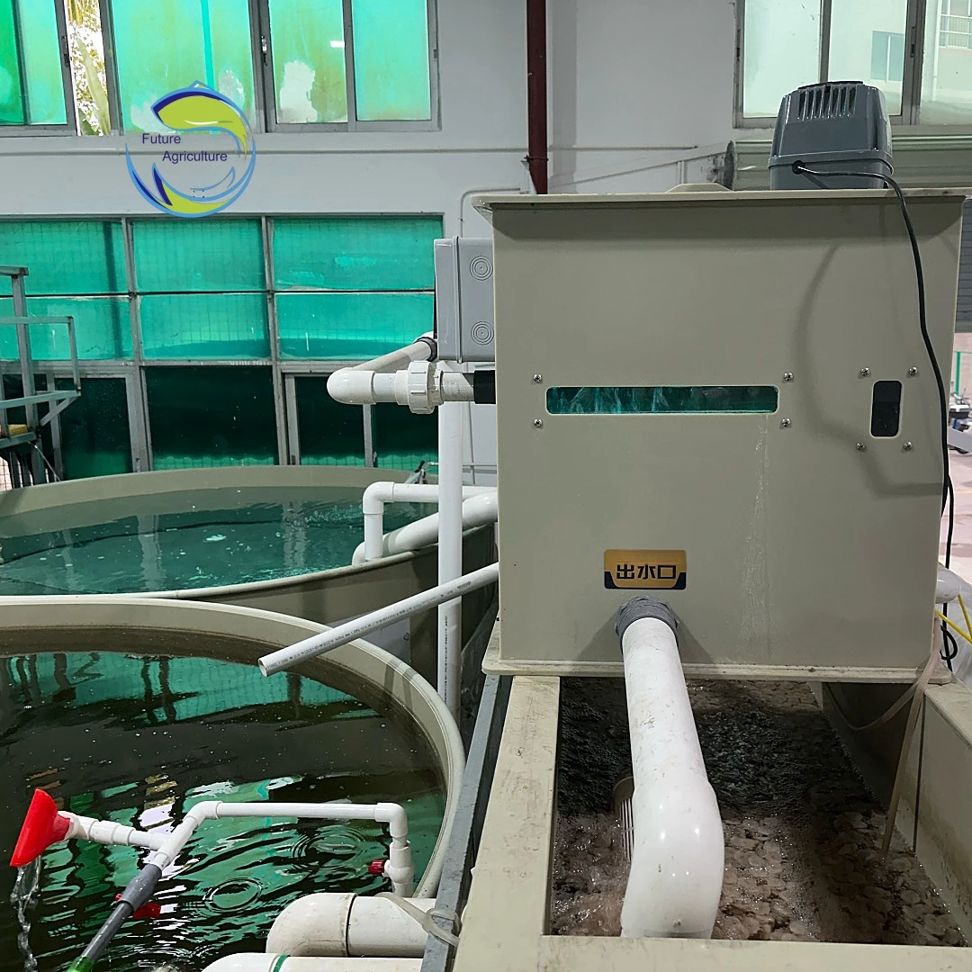 Small Ras Aquaculture System Sieve Breeding Pond Water Rotary Drum ...