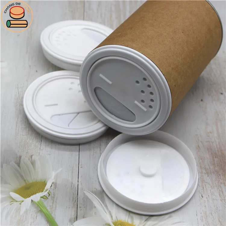 Kraft Paper Cylinder Tube with Round Pattern for Cosmetics