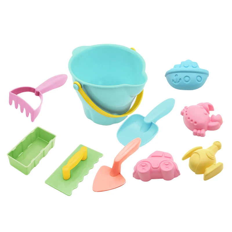 Portable Sand Bucket Toys Customized Toys Sand Bucket Pail And Spade ...