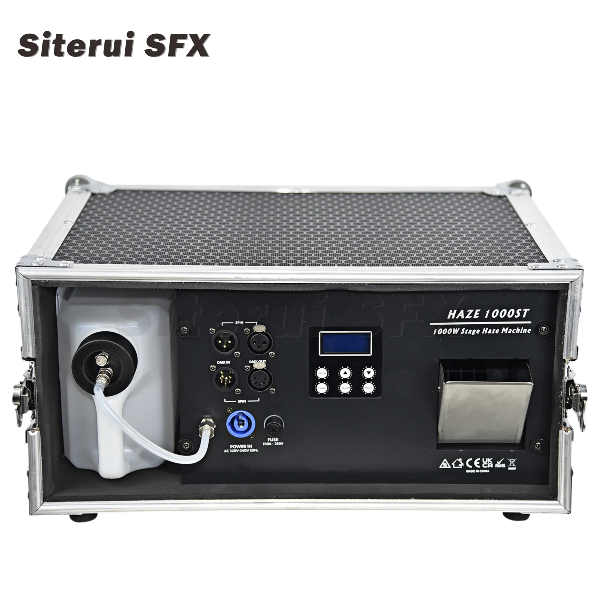 SITERUI Stage Effect Haze Machine Water Based DMX 1000W Hazer Smoke ...