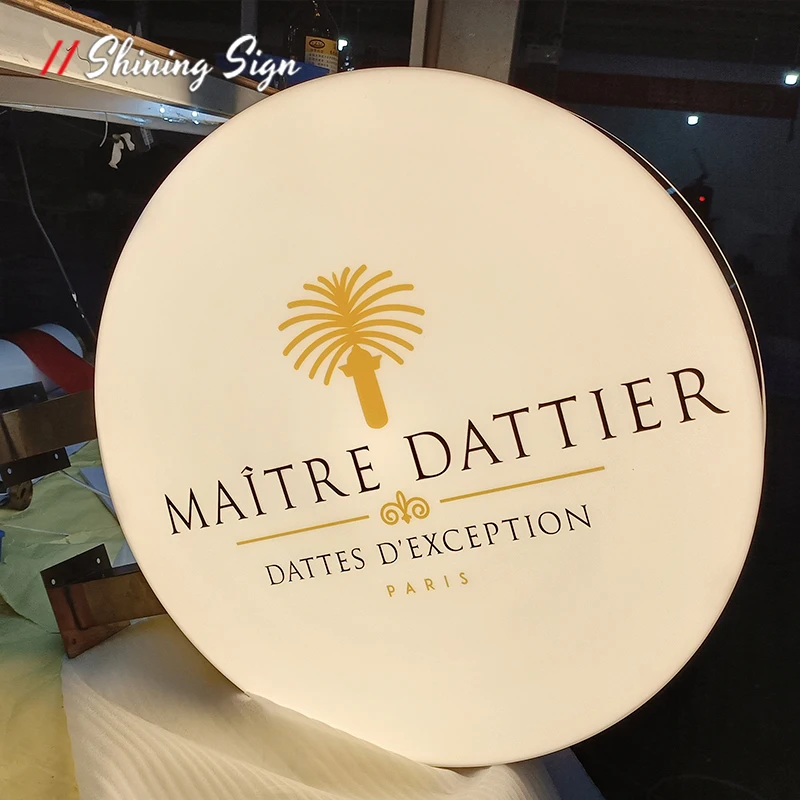 Customized Signage New Design Led Light Box Letter Business Sign Color ...