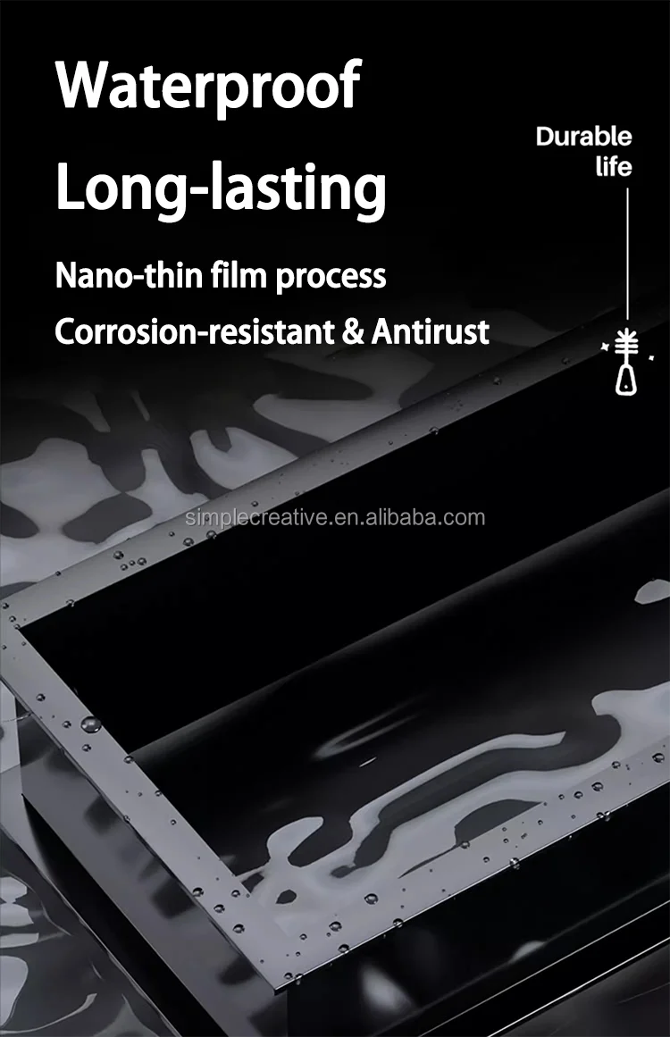 Hidden Recessed Tissue Box Toilet Brush Niche Stainless Steel 304