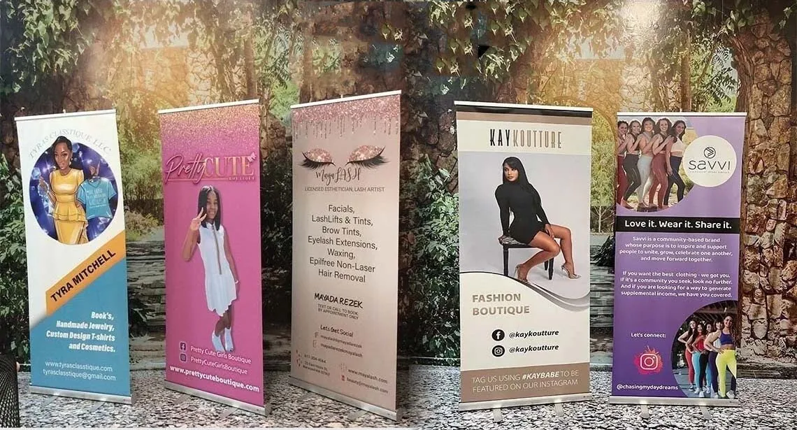 Pancarta Enrollable De Plástico Y Pvc,Soporte De Publicidad,Pancarta ...