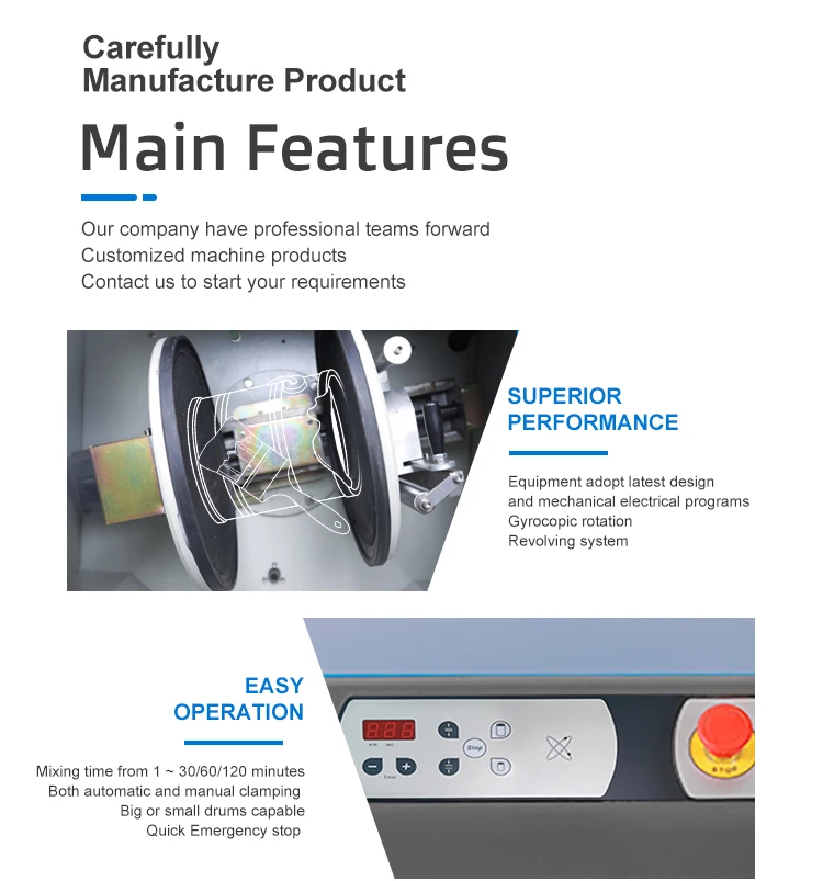Automatic Gyroscopic Rotary Paint Mixing Machine - 20L