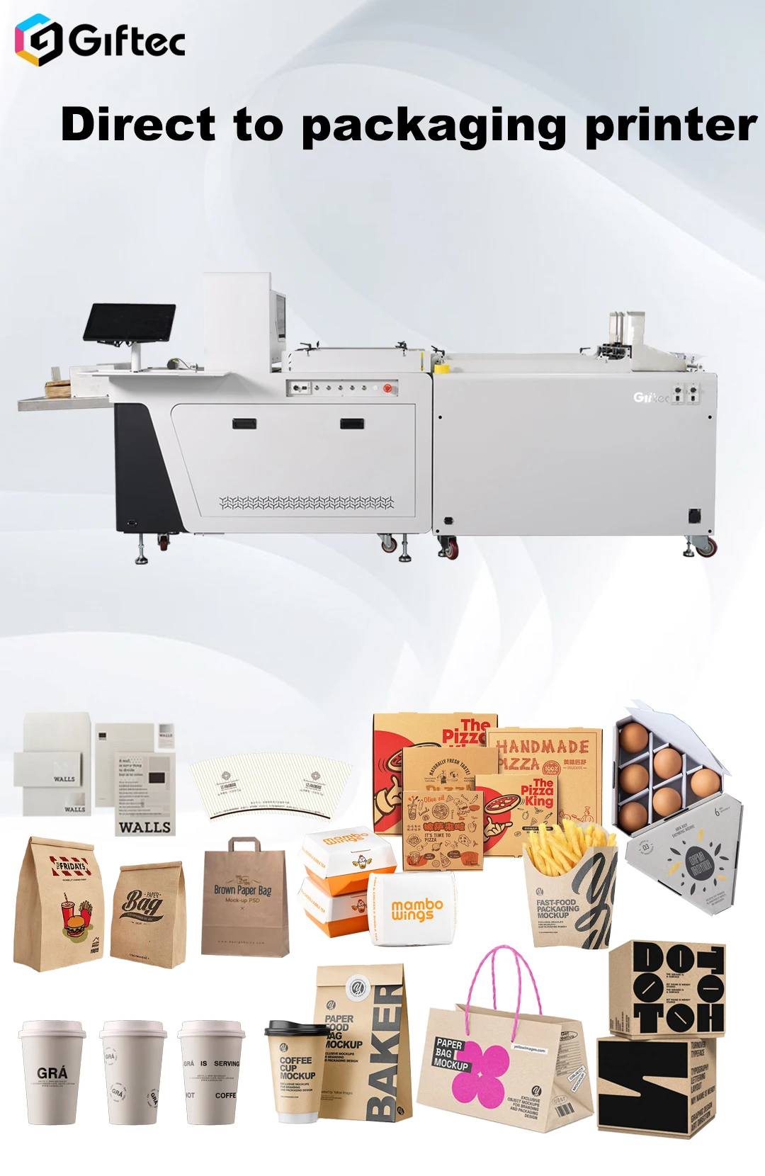 Giftec 2024 Commercial Ideas One Pass Digital Printing Machine for ...