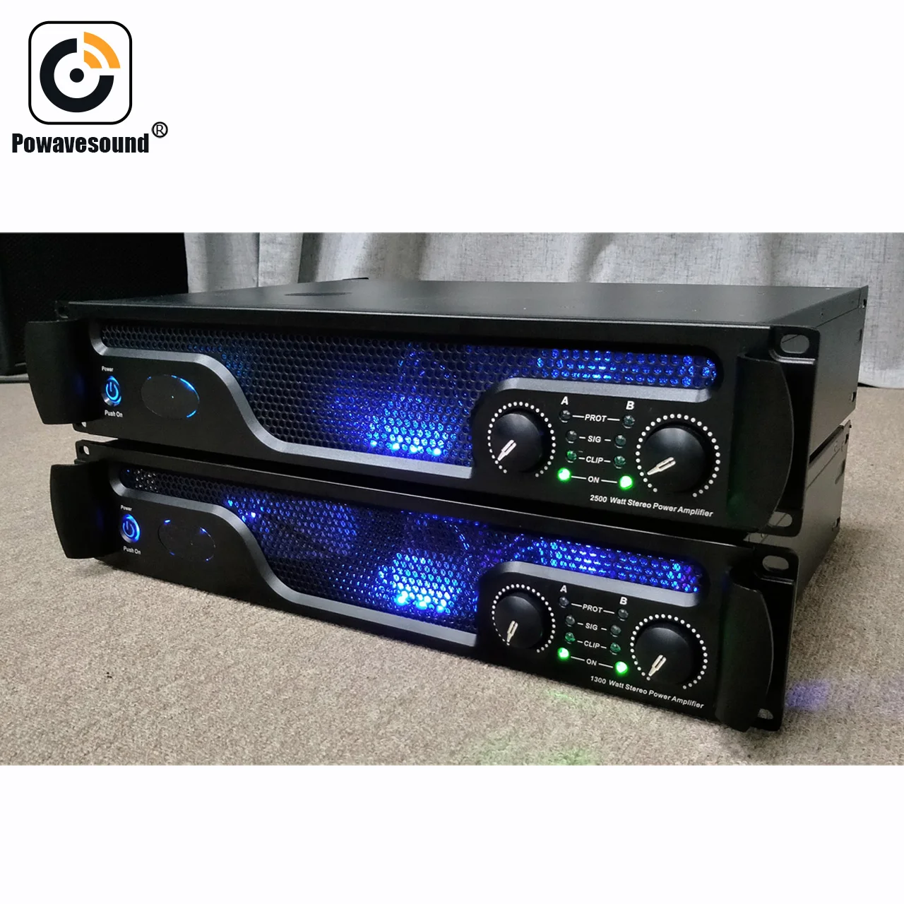 Dj Club Rack Power Amplifier Powavesound 600w Night Bar Speaker Power ...