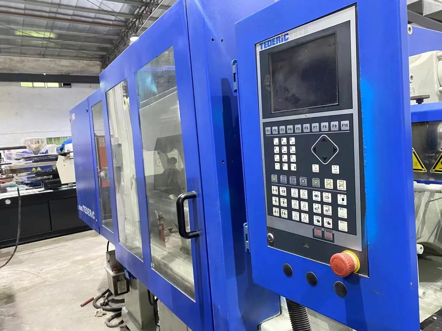 130-160t TEDERIC Used Injection Molding Machine - Video Inspection