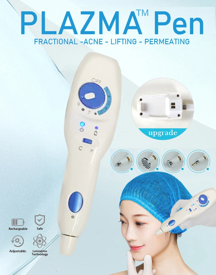 Jett Plasma Pen Face And Neck Lifting Device Remove Mole Freckles Eye ...