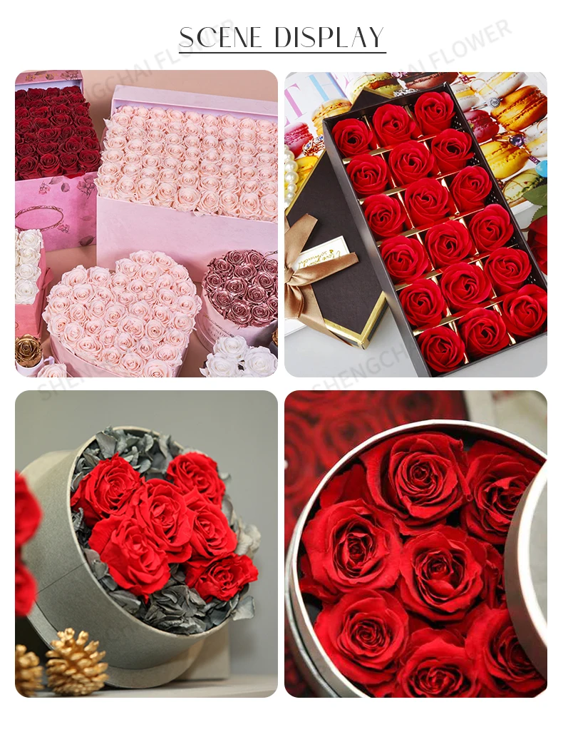 Wholesale Eternal Rose Box Set Preserved Roses Flower Love Flower in ...