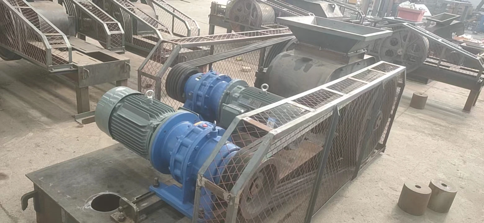 Double Roller Crushers For Sale Series Low Investment High Recovery ...