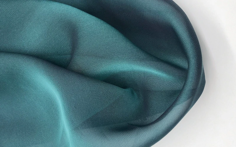 30D Polyester Glitter Satin Fabric Two-tone Cation Polyester Fabric ...
