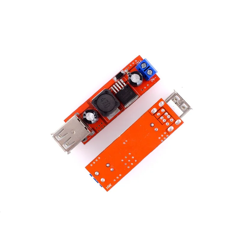Dual Usb Output 9v/12v/24v/36v To 5vc-dc Car Charging 3a Step-down ...