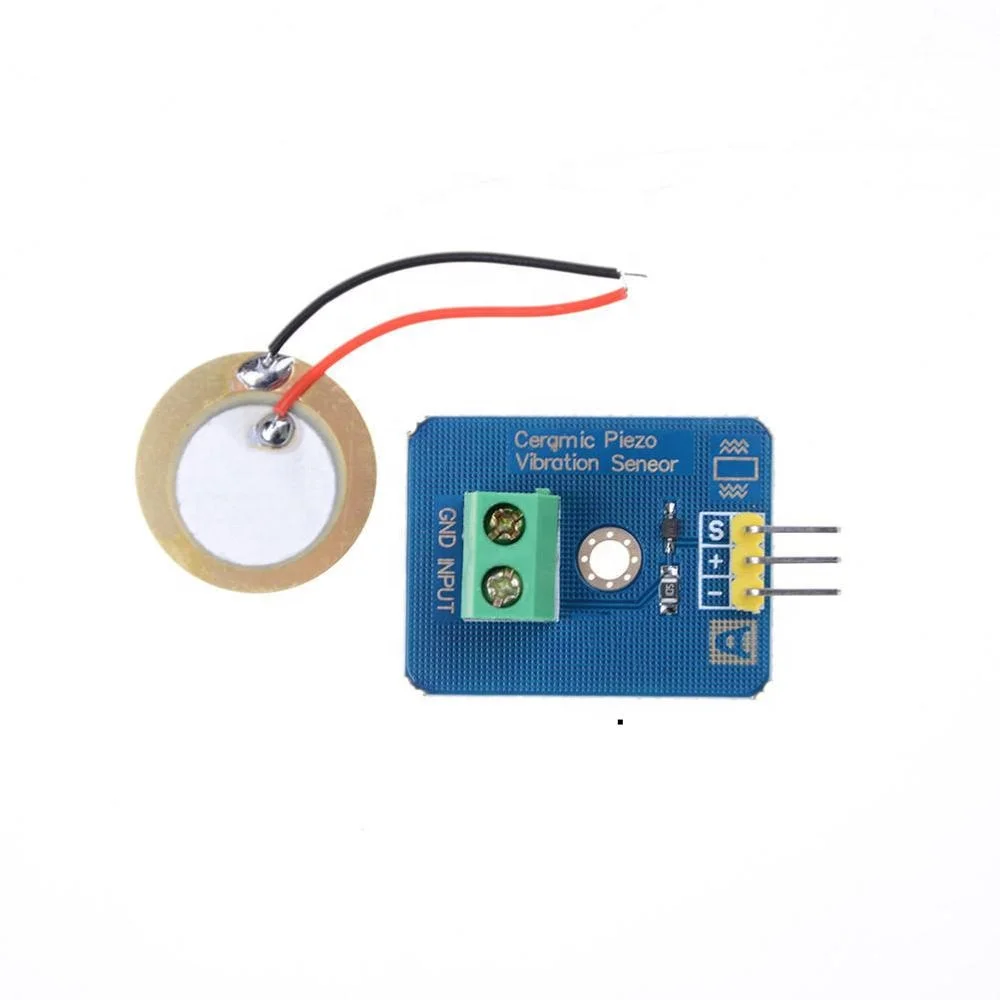 Alibaba.com: Taidacent Analog Vibration Sensor, Piezoelectric Shock ...