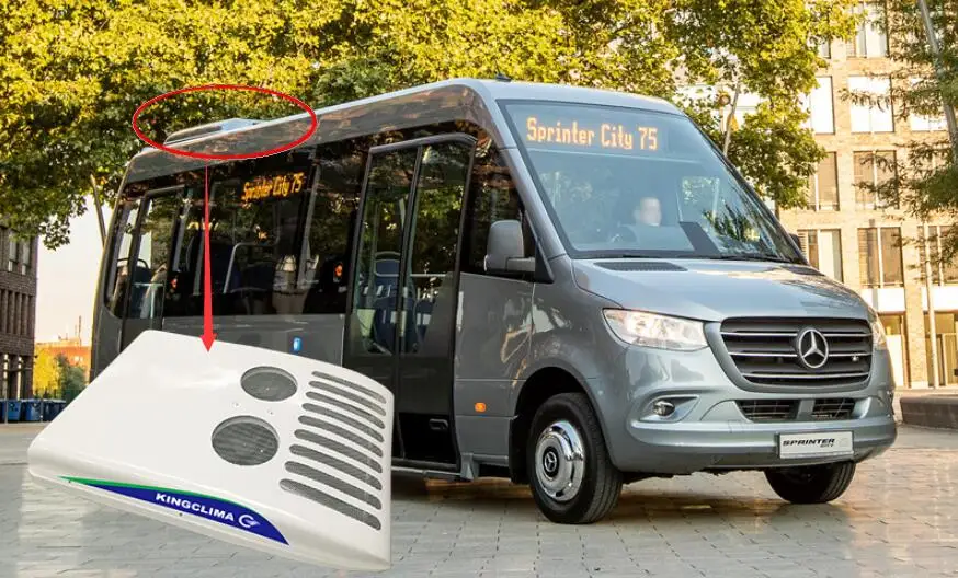 Minibus Rooftop Air Conditioner With 12 Kw Cooling Capacity - Buy ...