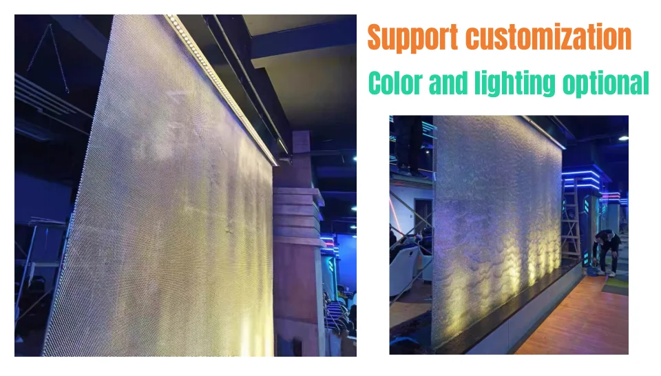 Modern Style Indoor Decorative Waterfall Wall Decoration