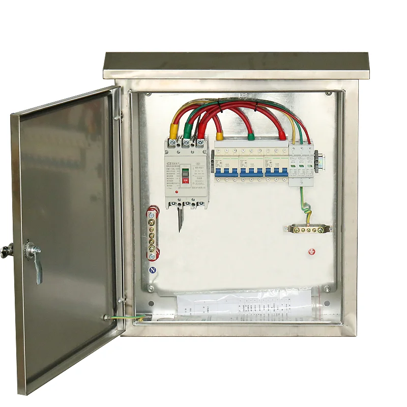 CNCSGK Solar System Ac Combiner Box 3 in 1 Out 3 String 3 Way ...