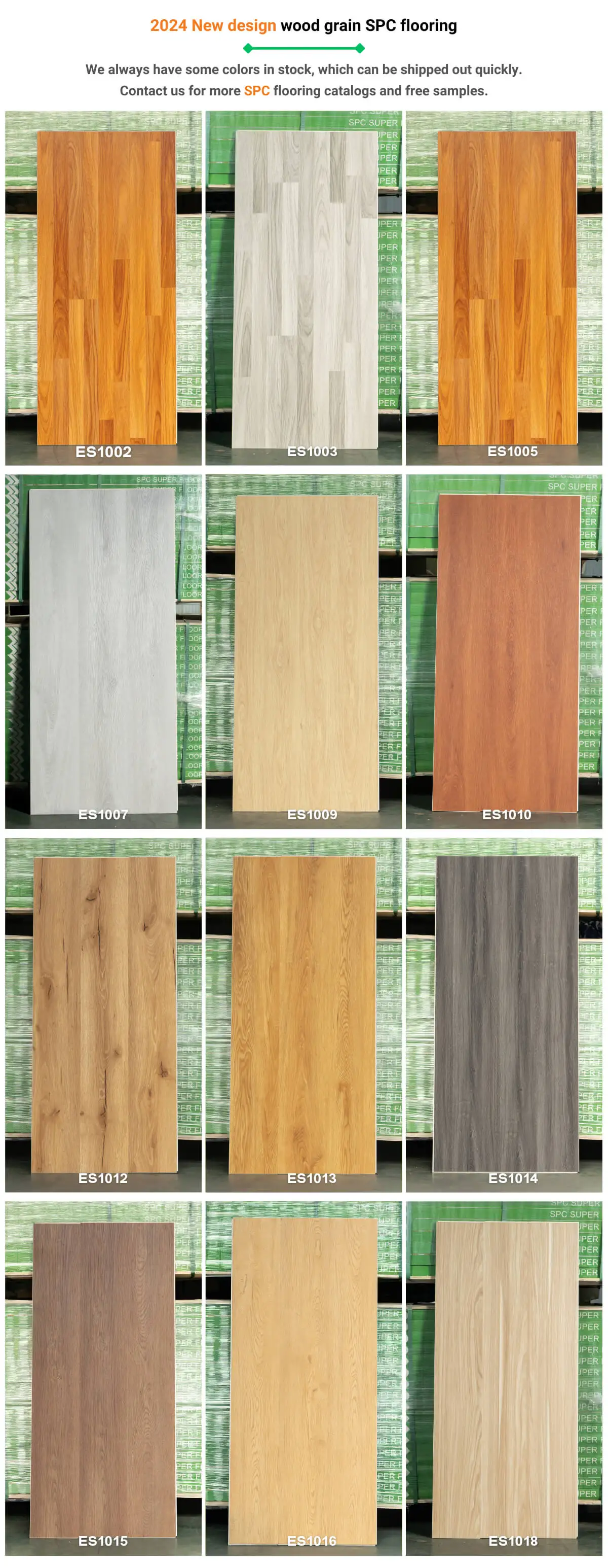 Hot Sale Pvc Vinyl Plank Tile In Stock 4mm 8mm Click Stair Rustic Spc ...
