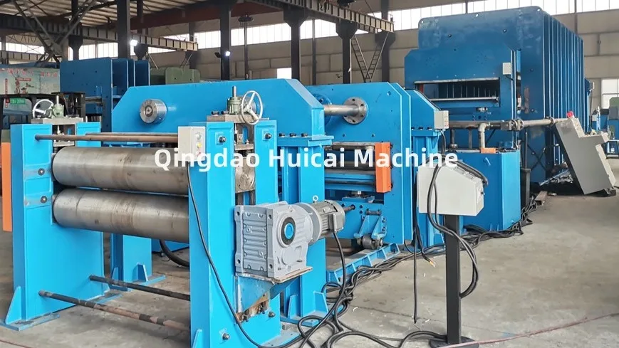 Rubber Sheeting Vulcanizing Press Machine Conveyor Belt Vulcanizing ...