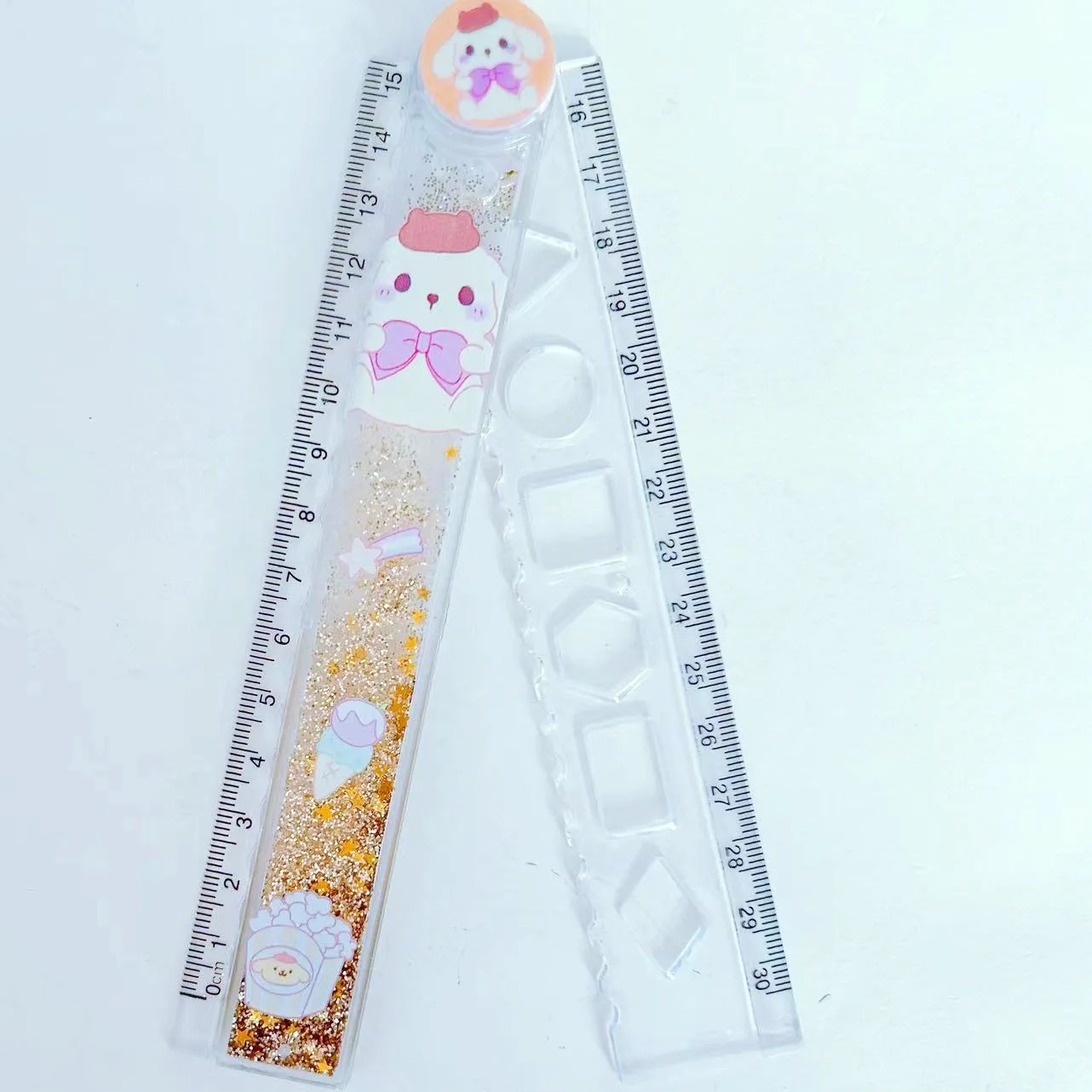 Wholesale 20cm Kuromi Straight Ruler Cinnamoroll Students Stationery ...