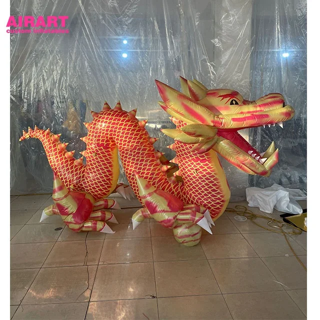 Chinese New Year 2024 Products Dragon Inflatable Model For Advertising ...