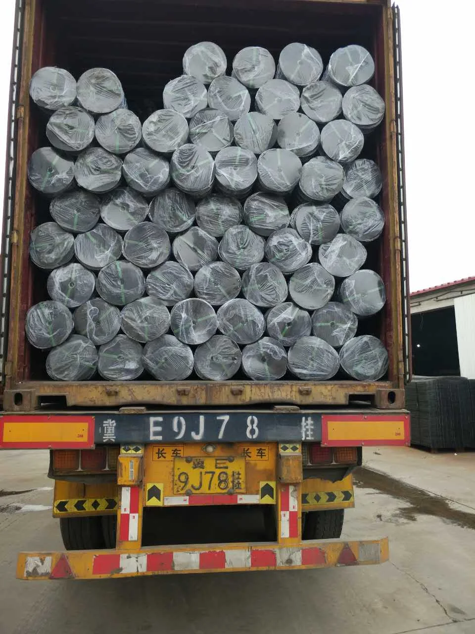 Bocn Galvanized Wire Mesh Fence Panel Welded Mesh Rolls Concrete Wire ...