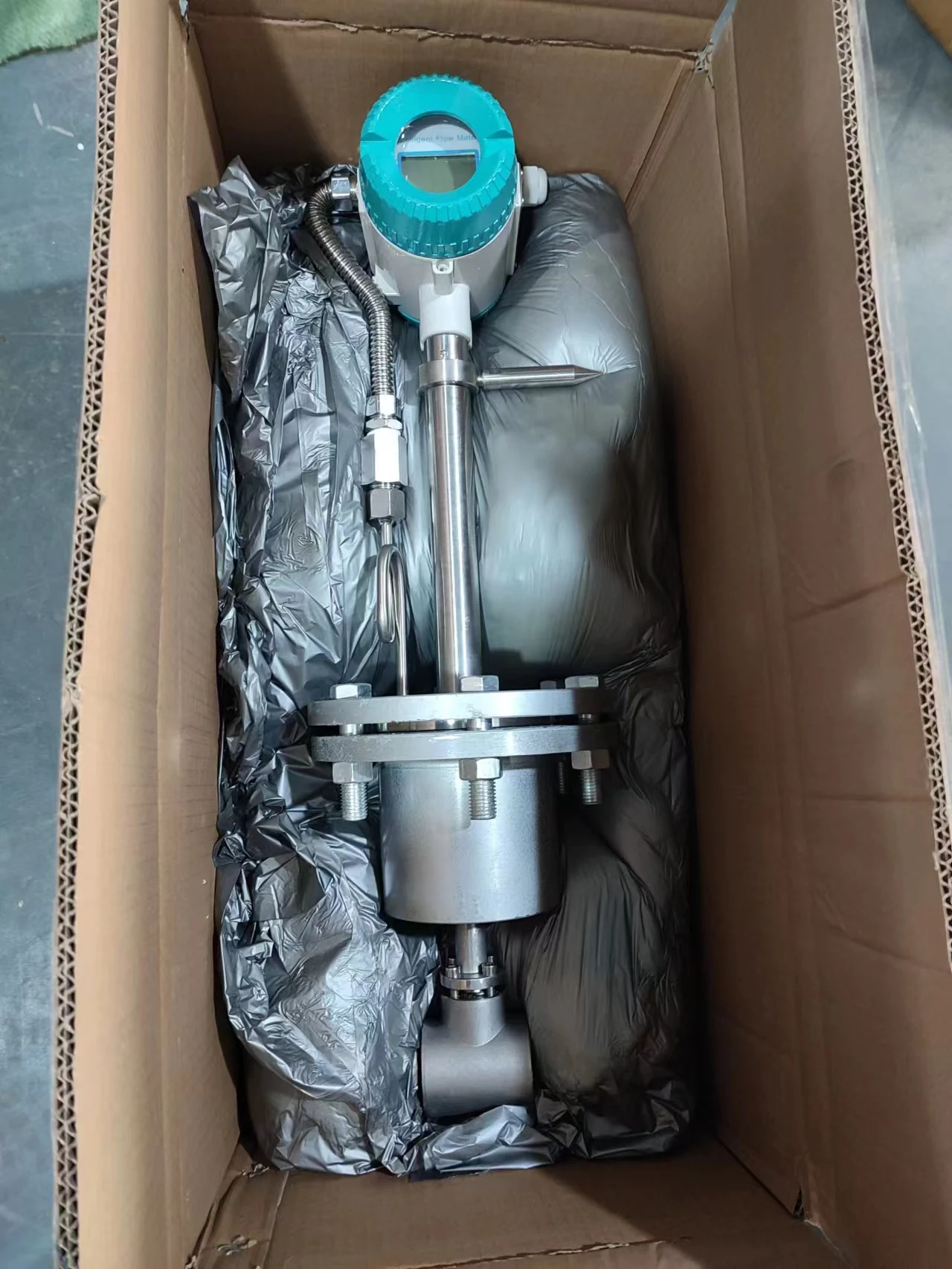 Cheap Cost SS304 Probe Insertion Vortex Flow Meter Gas Flow Meters