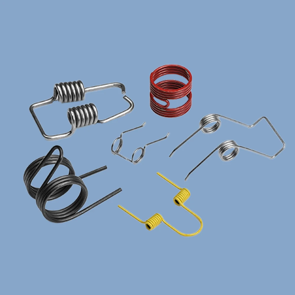 Custom OEM High Precision Metal Torsion Springs Double Torsion Spring ...
