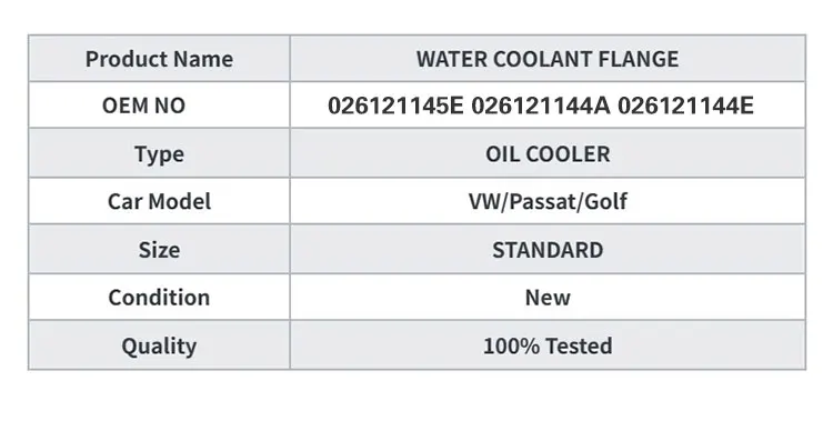 Cylinder Head Coolant Housing Flange for AUDI A6 SKODA Felicia VW ...