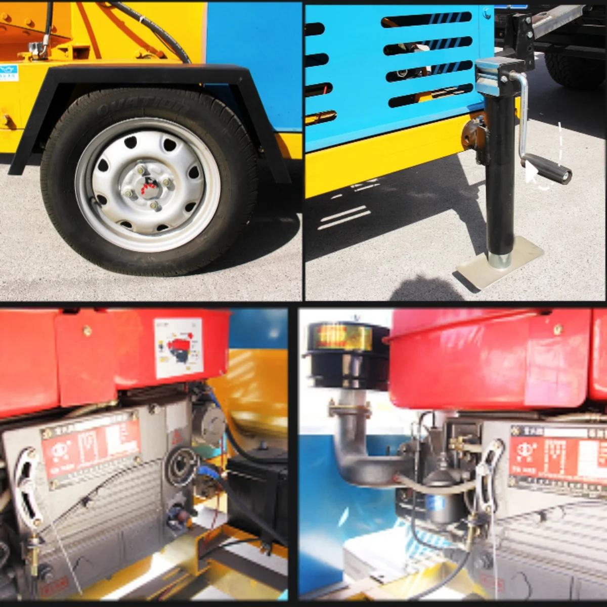 Forestry Machinery 40hp Self Powered Wood Chipper Machine Shredder Tree ...