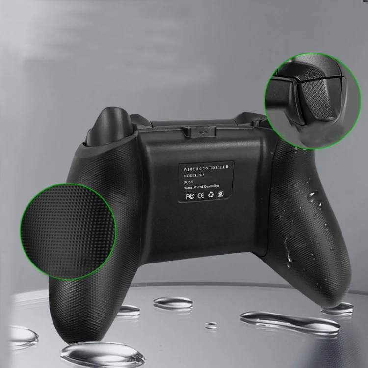 Gaming Controller Wired Remote Control Joystick Gamepad For Xbox One/pc ...