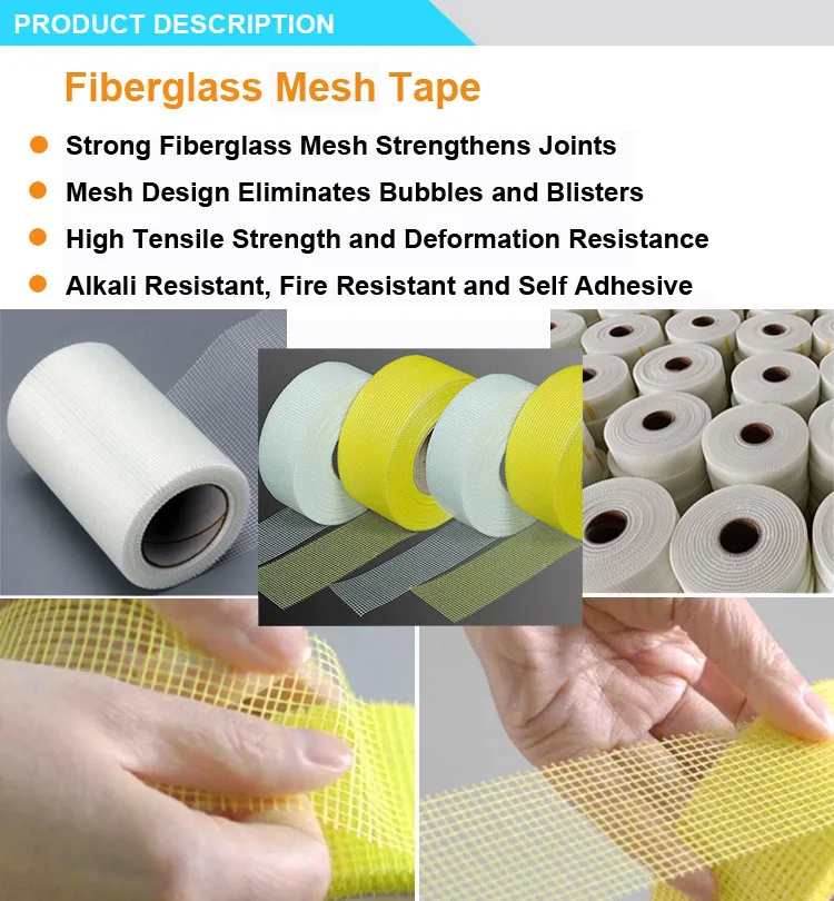 Fiberglass Mesh Tape Repair Drywall Cracks Joints Seams Drywall Joint ...