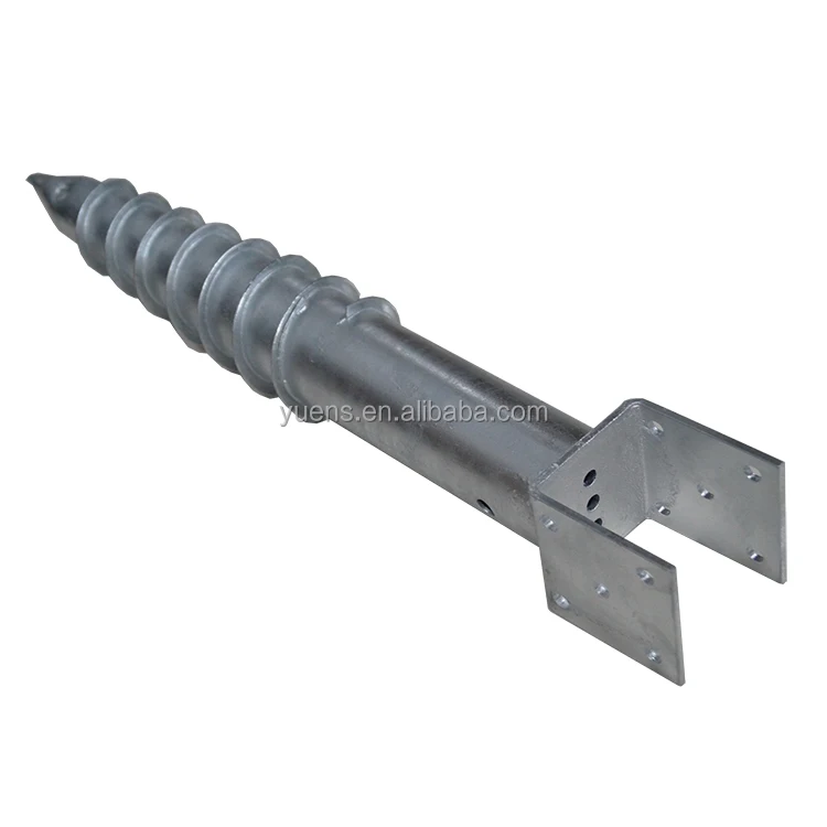 Q235 Hdg Garden Deck House Beam Screws Anchor Ground Earth Anchor Screw ...