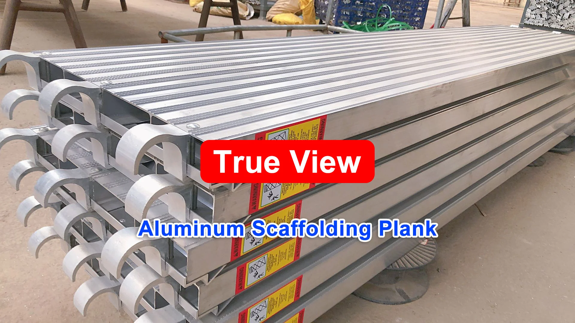 High Strength American Standard Scaffolding All Aluminum Plank Plywood ...