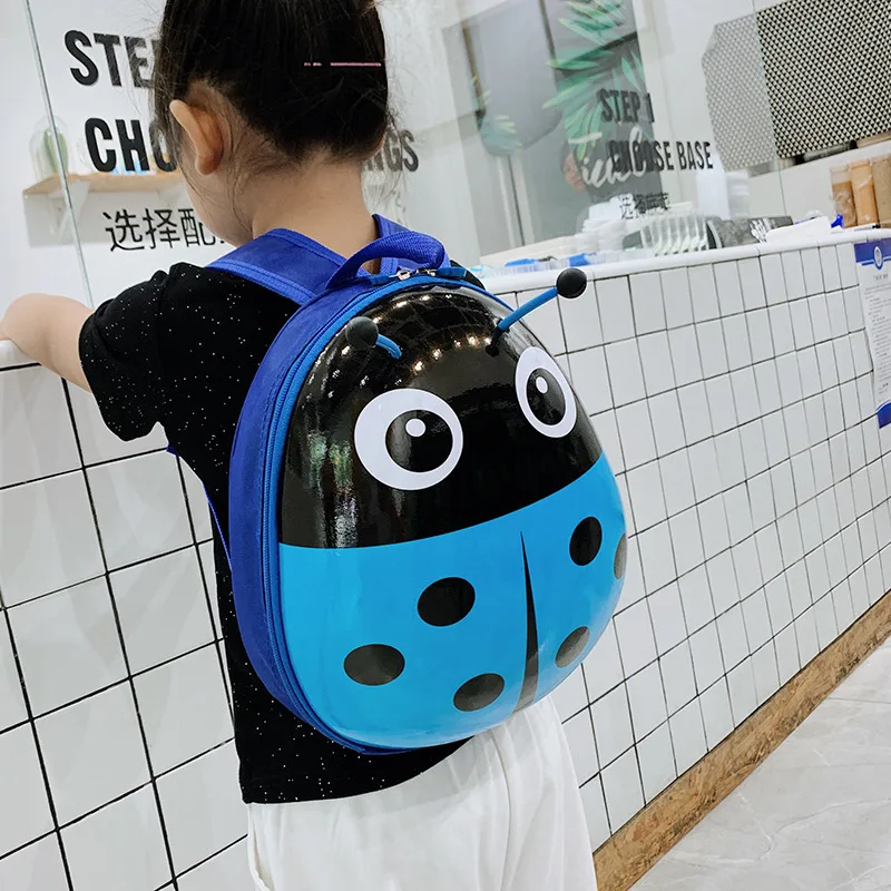 Dl1231230 2024 New Eggshell Children's Bag Fashion Ladybug Pattern ...
