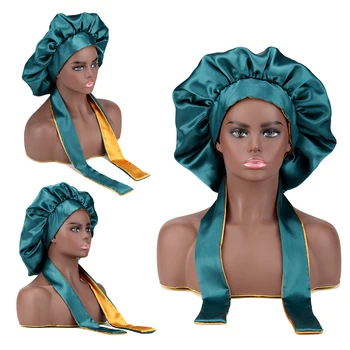 Custom Reversible Silk Bonnet Satin Bonnets And Satin Hair Wraps With ...