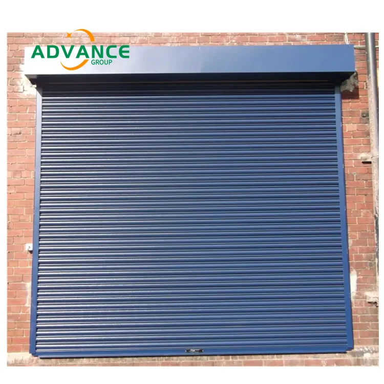 Sectional Overhead Roll up Shutter Door Puerta Automatic Anti-Sheft ...