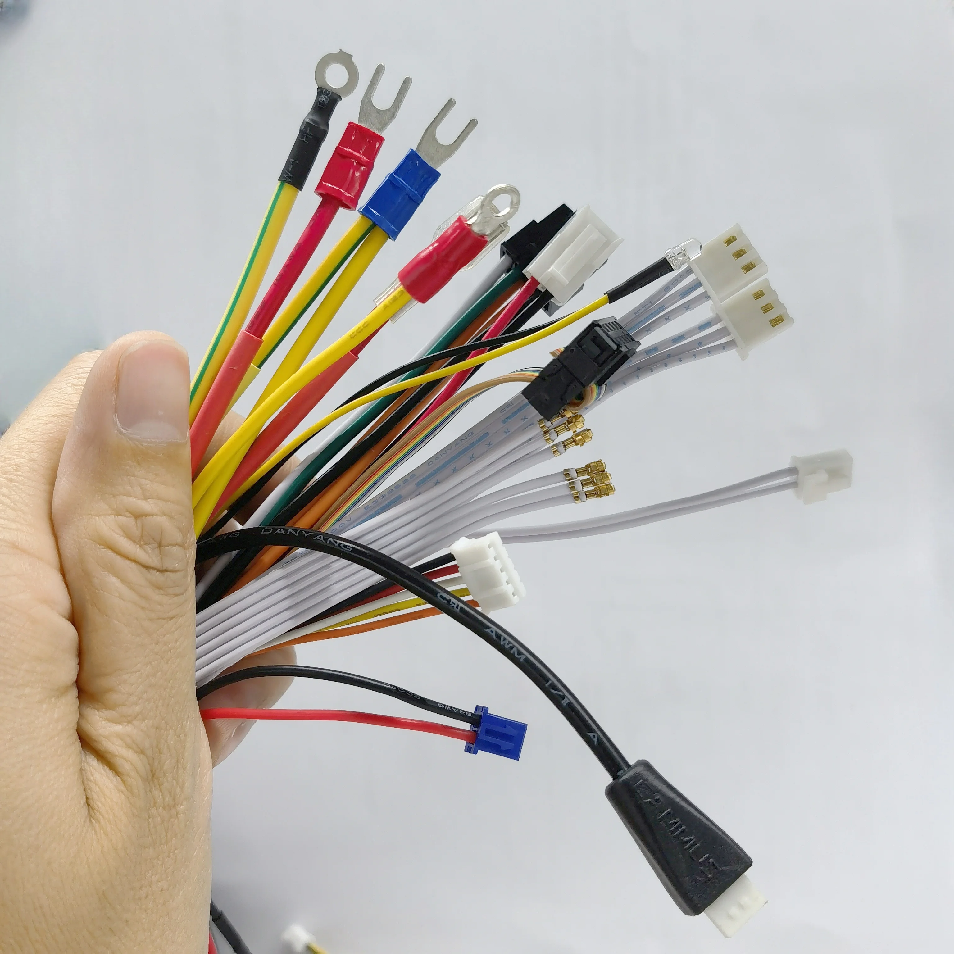 Custom OEM Cable SH ZH PH XH SM 1.0 1.5 2.0 2.54 Auto Connector Male to ...