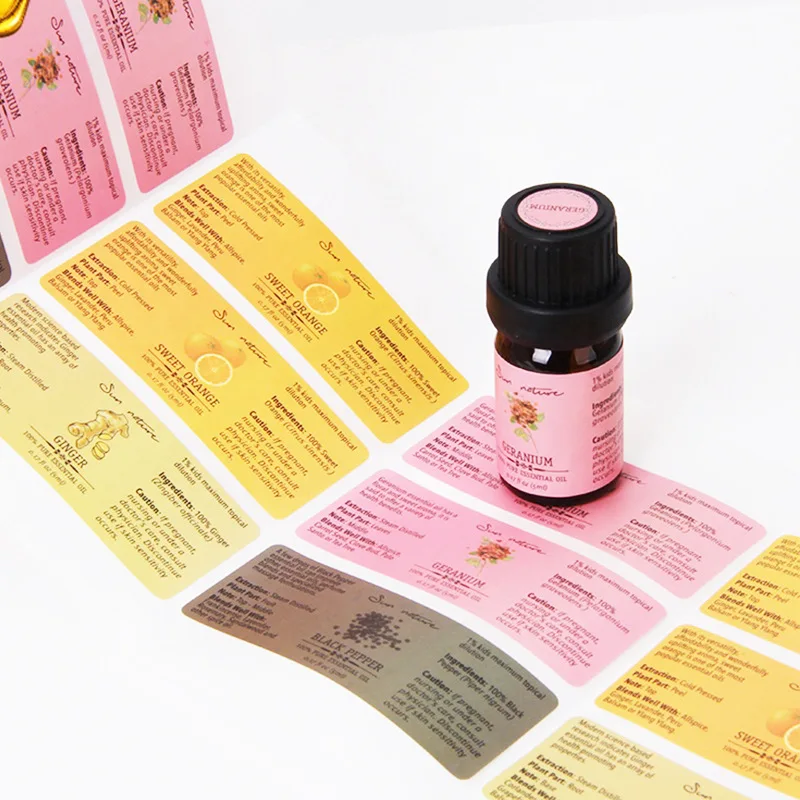 Custom Adhesive Labels for Plastic Bottles Body Wash Stickers Cosmetic ...