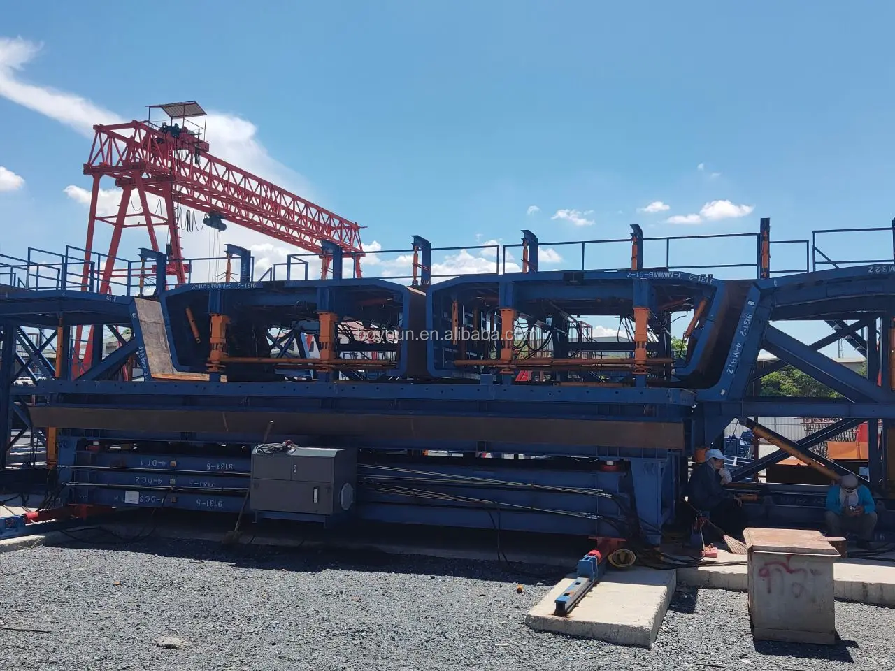 Concrete Casting Precast Box Girder Segment Mould - Buy Segment ...