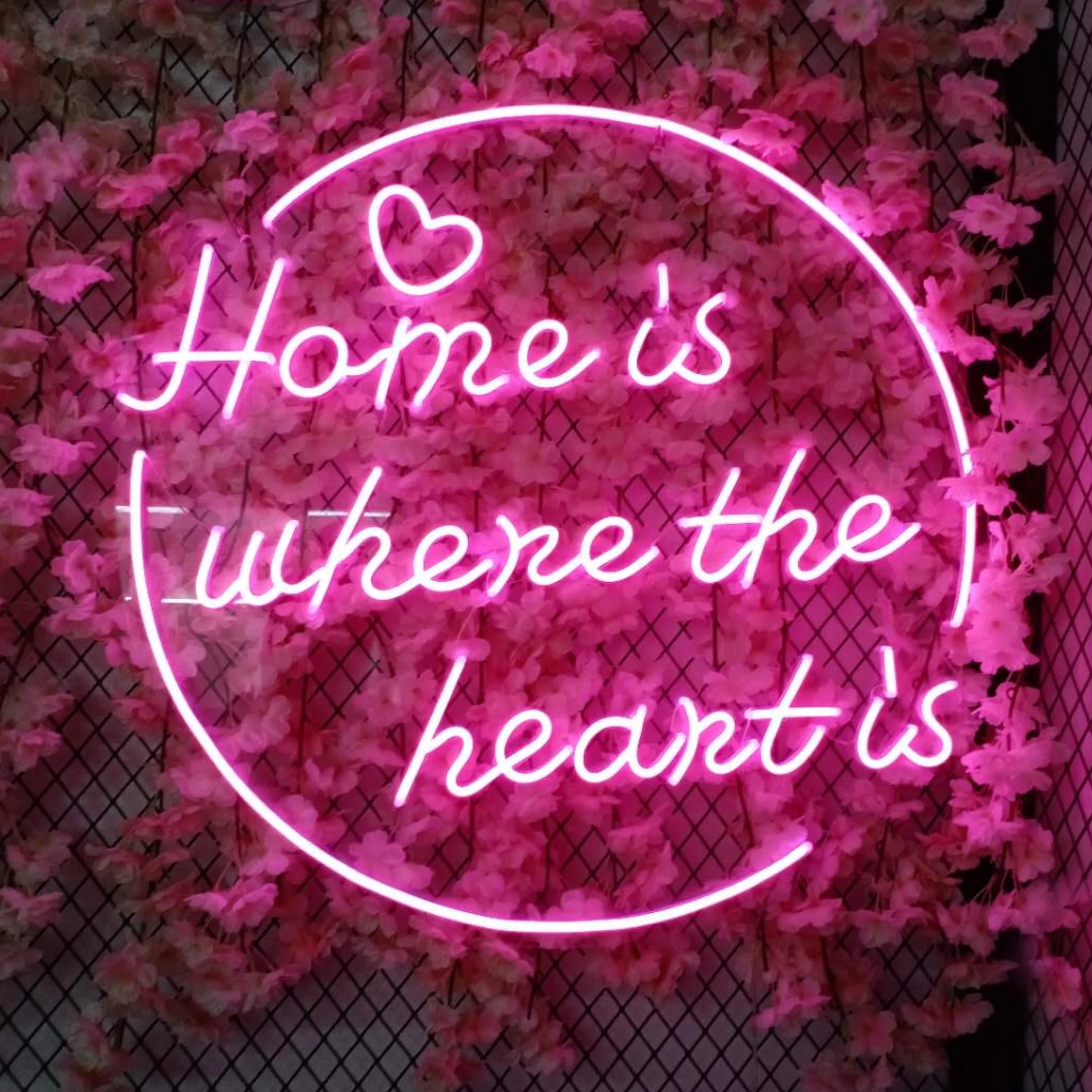 Home Is Where The Heart Is Sign