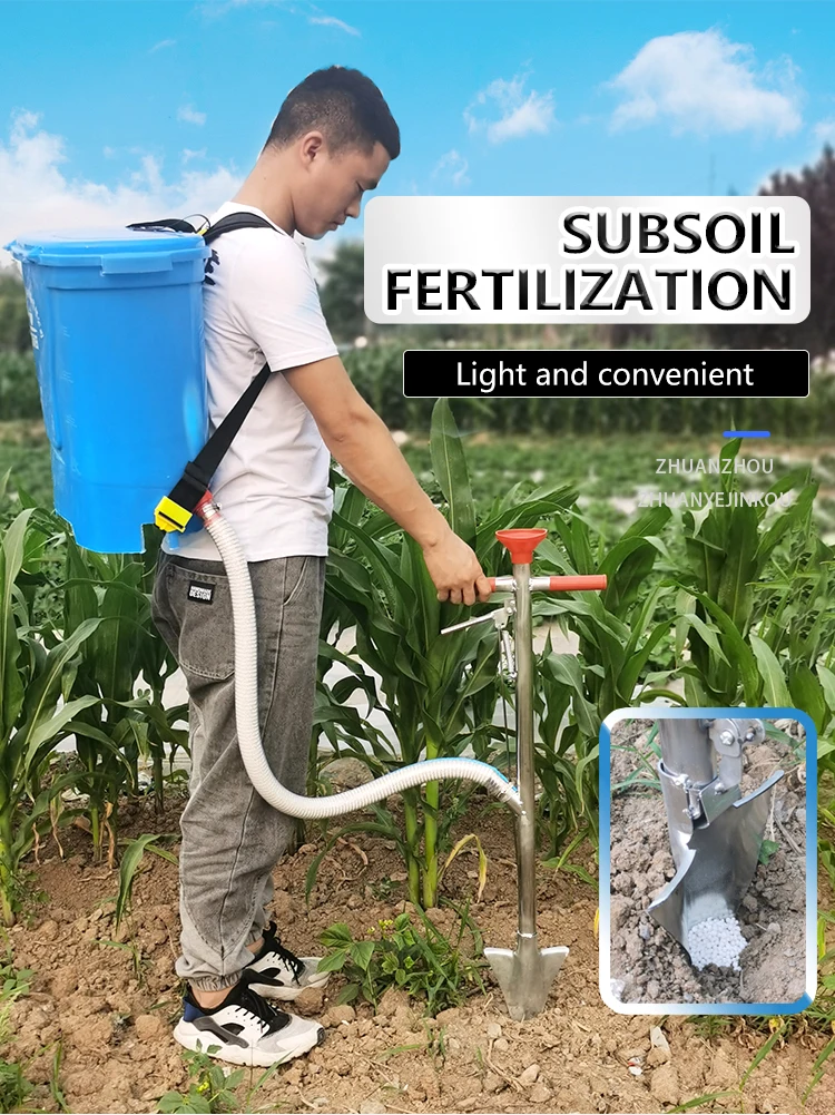 Small Manual Fertilizing Applicator Machine Shovel Farm Multifunction ...