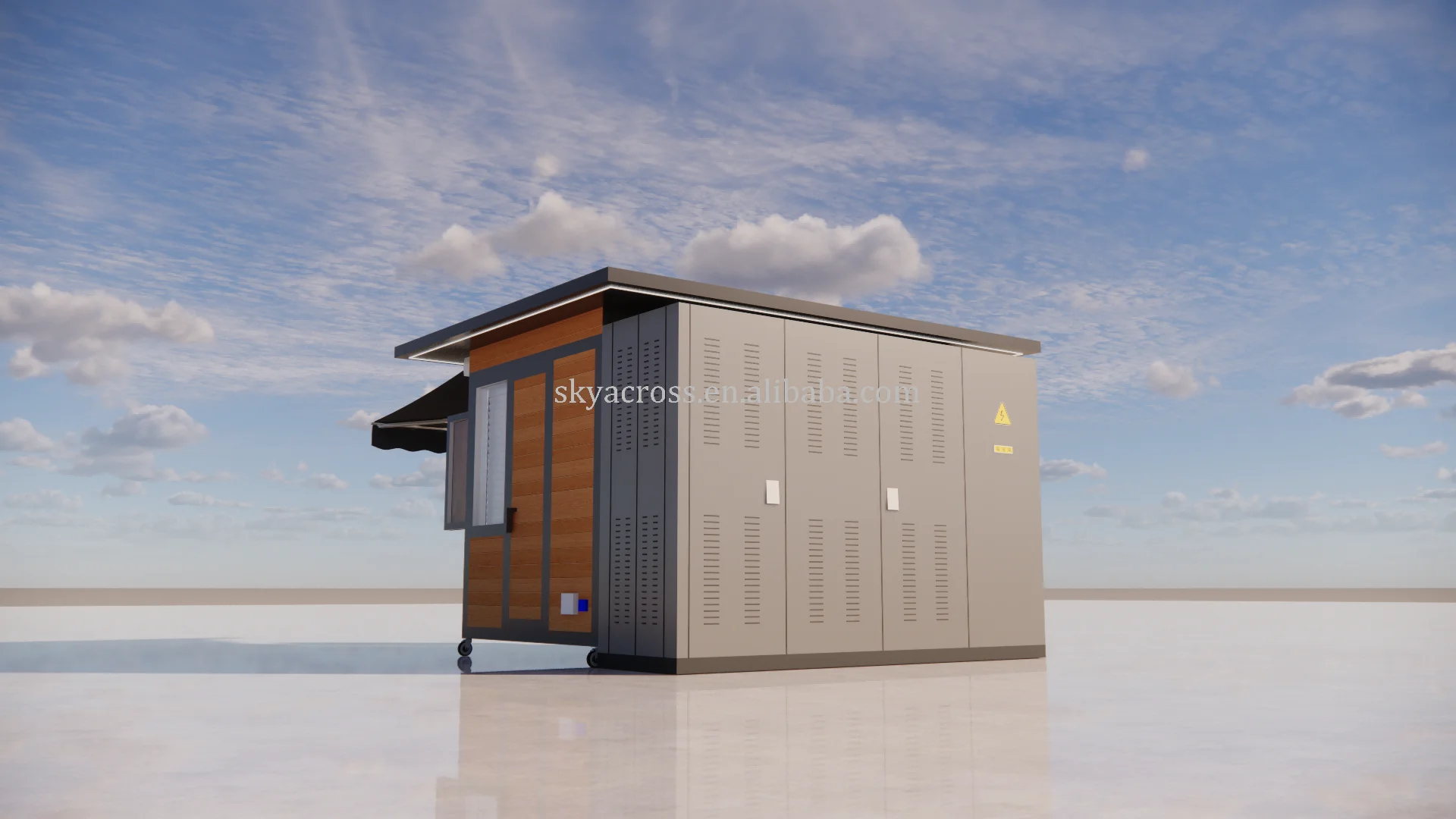 Modular Restaurant Prefabricated Container Kiosk - Drive-Through Food ...