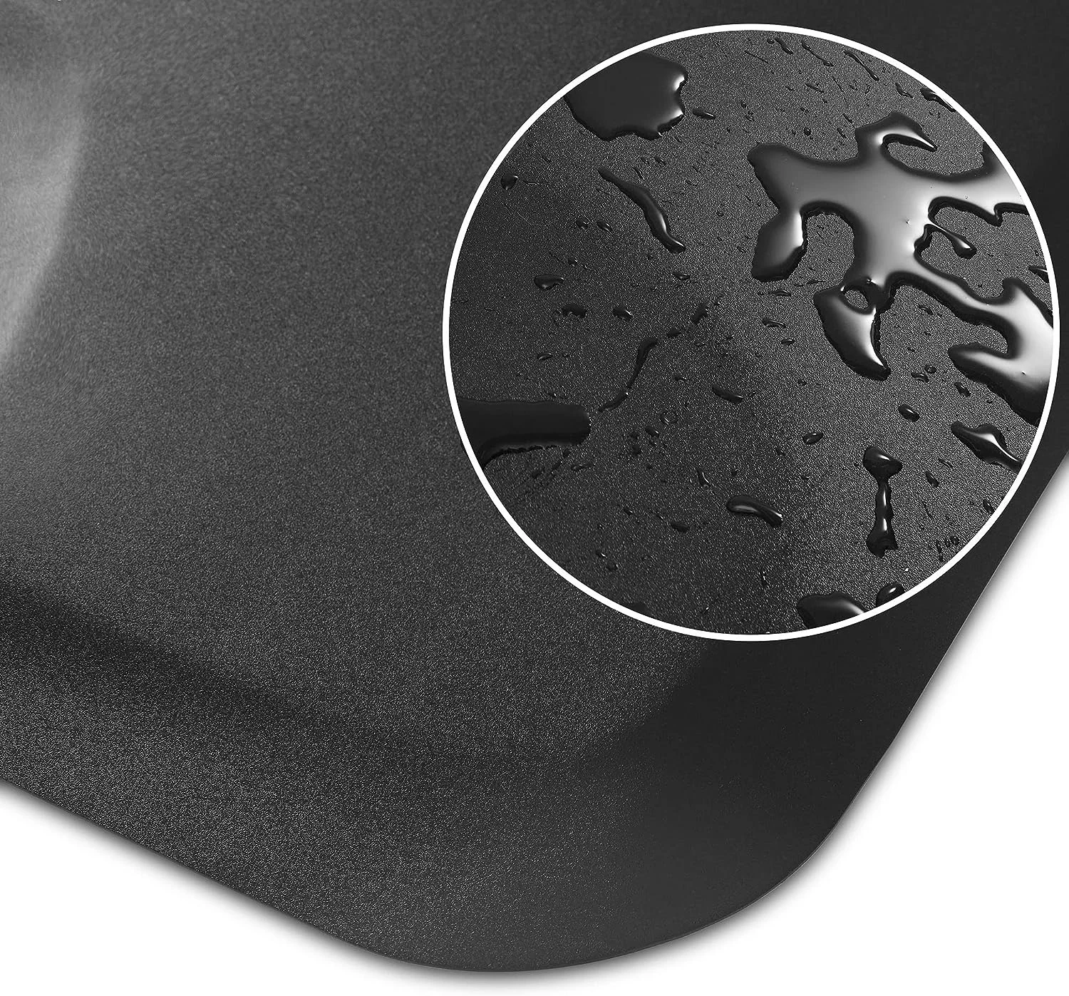 Wholesale OEM Black Rectangle Salon Barber Shop Mat