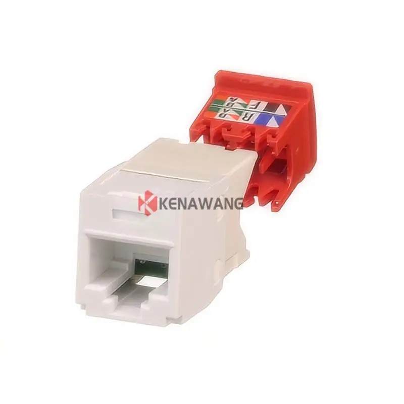 Rj45 Keystone Jack Ethernet Modular Connector Cat 5e Insert Network ...