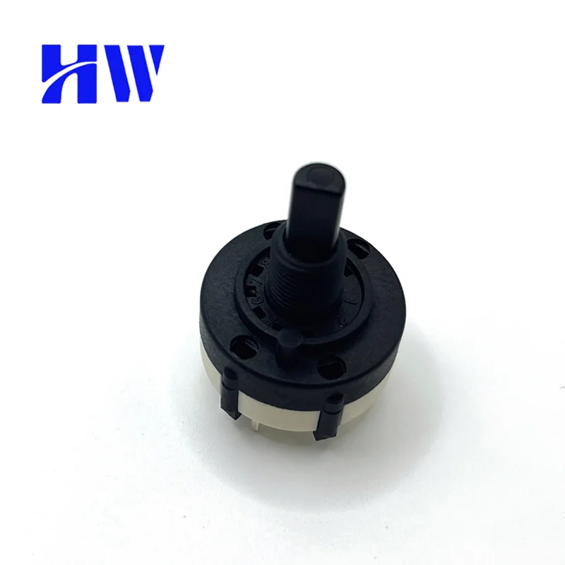 RS26 F Shaft band switch 1,2,3,4 pole rotary switch with unlimited ...