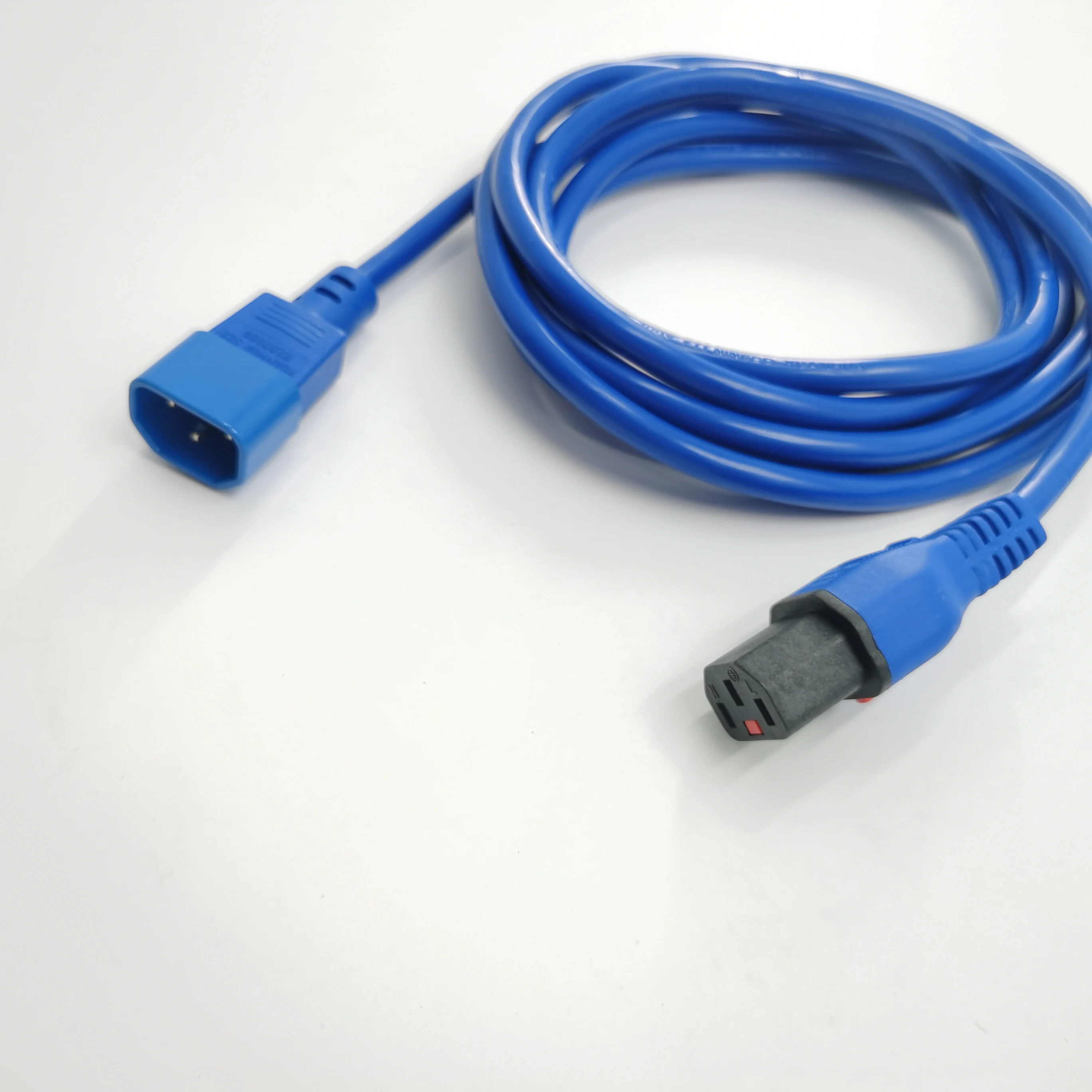 Locking Data Center Power Cables Iec 60320 P-lock C14 To C13 Server ...