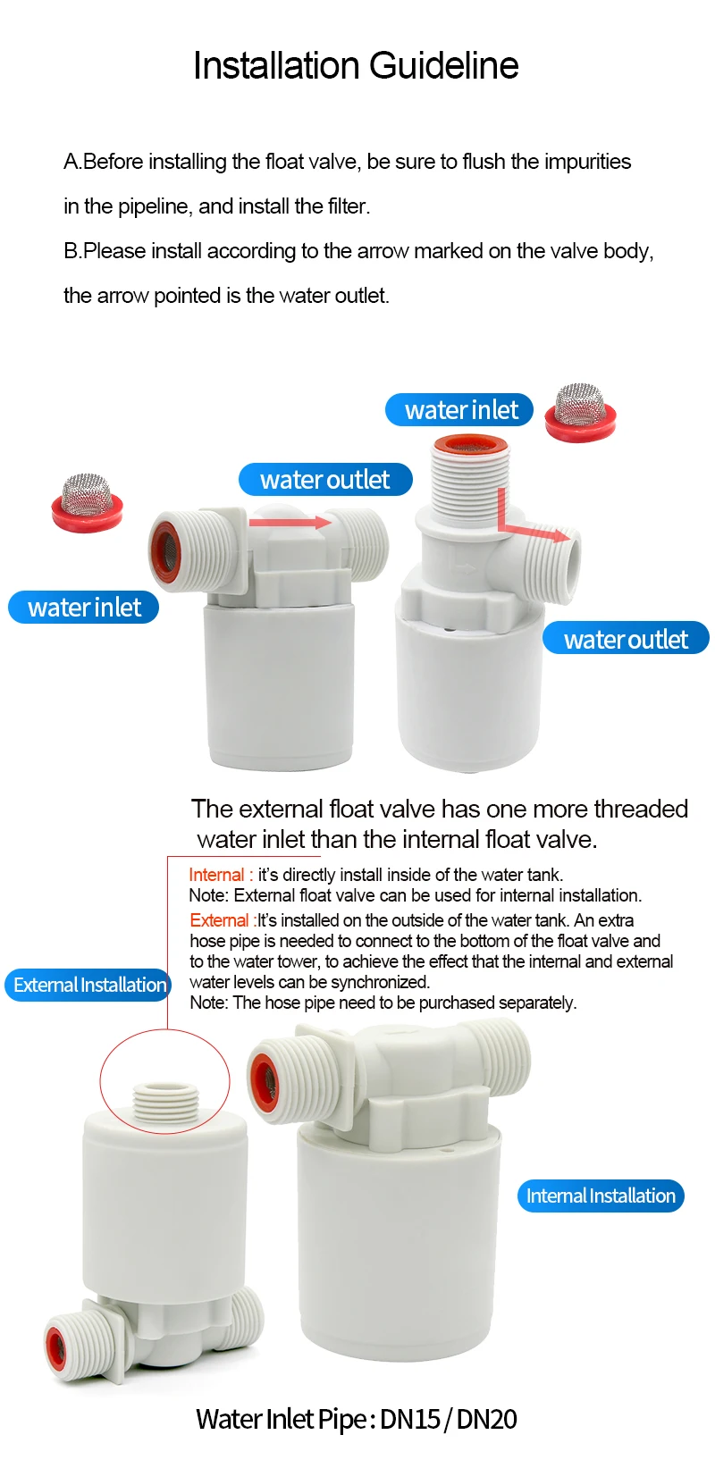New Upgrade Water Tank Valve - Precise Liquid Flow Control