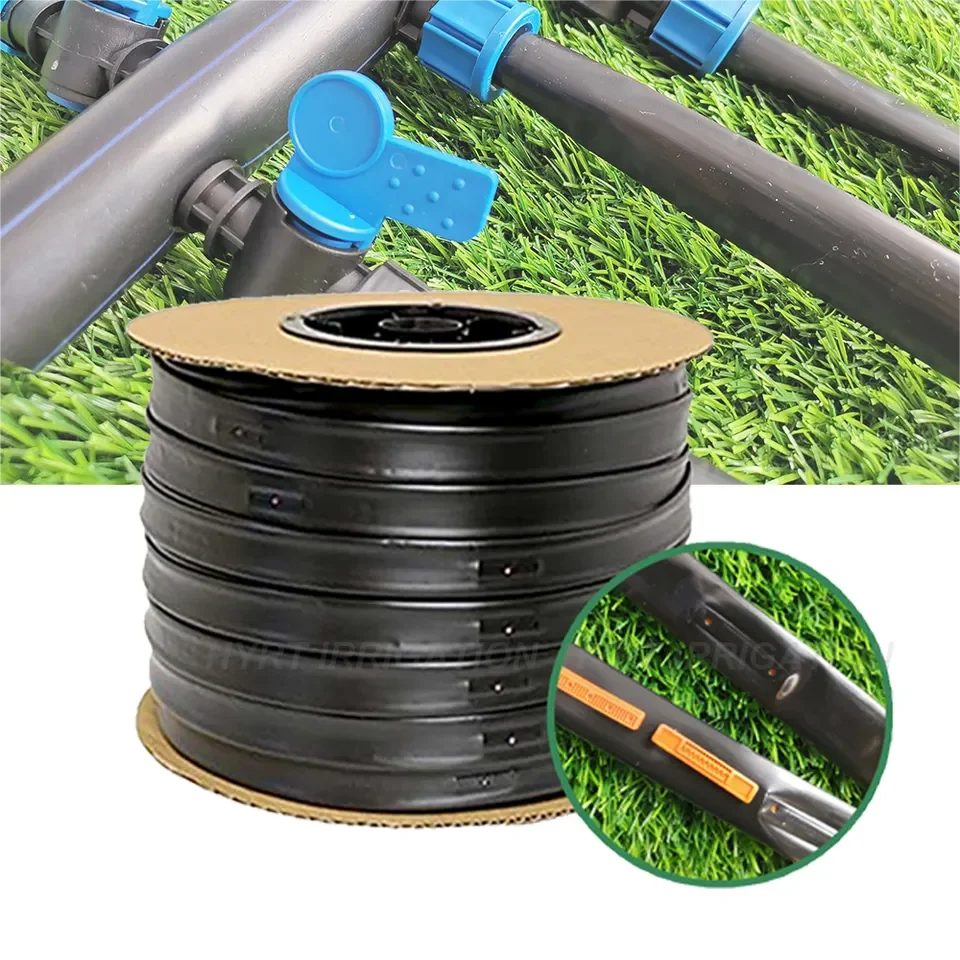 1 Hectare Kit Drip Tape System 16mm Double Hole Drip Tape Drip Irrigation Pipe For Agricultural ...